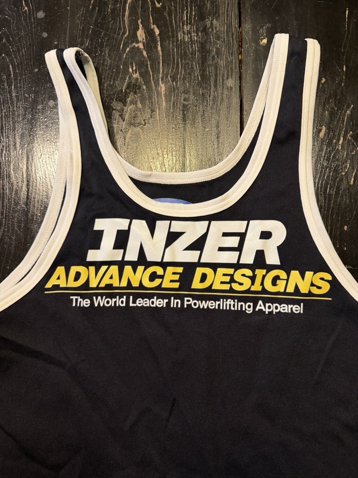 Inzer Powerlifting Singlet Weightlifting Suit Advanced Designs USA Size ...