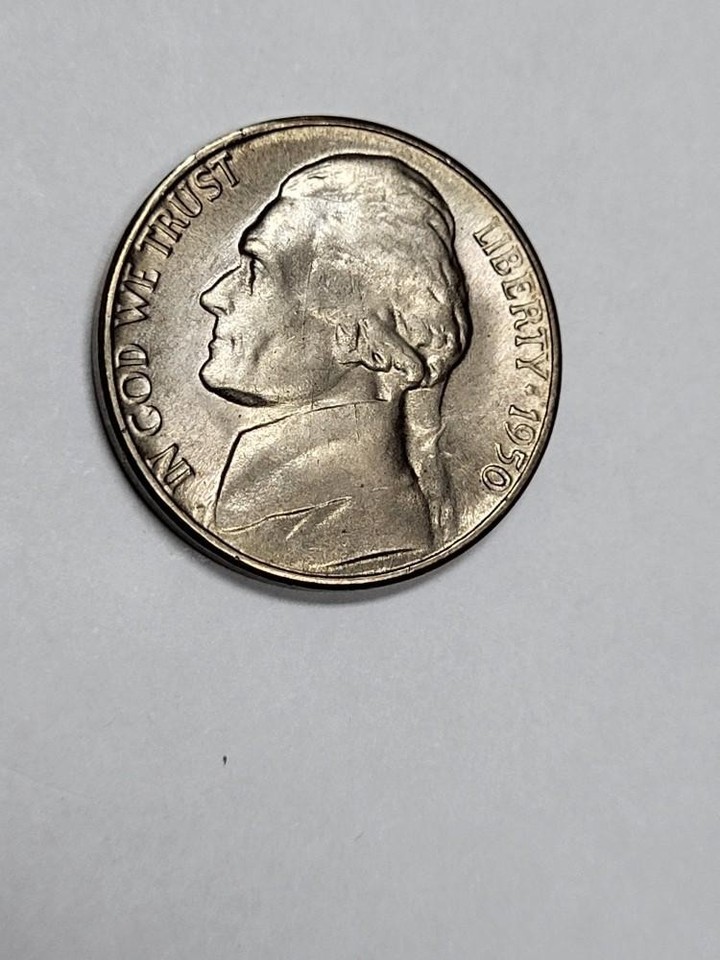 1950 D Jefferson Nickel FLASHY UNCIRCULATED BETTER DATE A | eBay