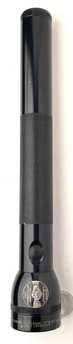 Vintage Maglite 4D Cell Black Flashlight Journeymen Roofer Engraved ...