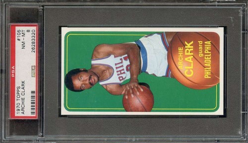 1970-71 TOPPS #105 ARCHIE CLARK PSA 8 76ERS | eBay