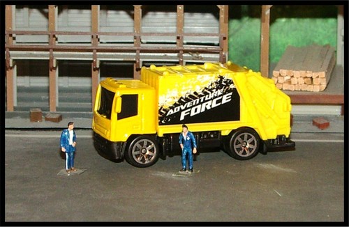 Maisto _ HO Scale _ Garbage Truck / Adventure Force | eBay