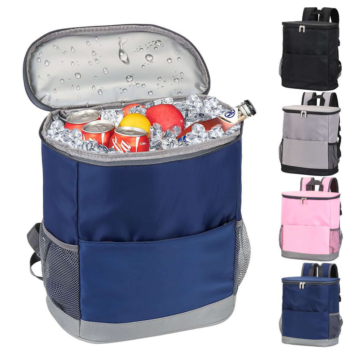 Cooler Backpack,20 Can Backpack Cooler Leak proof,Insulated Soft Cooler ...