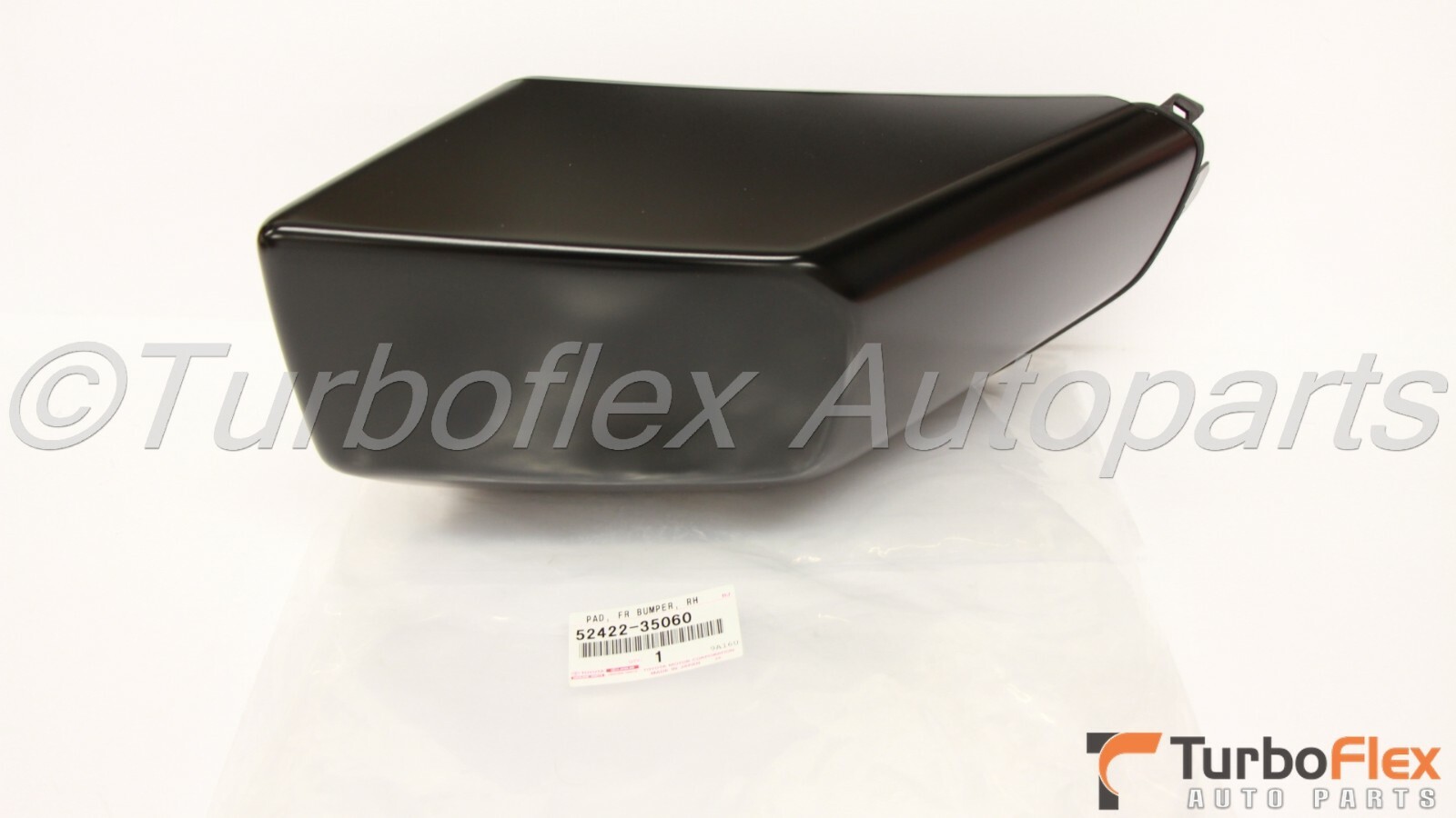 Toyota FJ Cruiser 2007-2014 Black Front Right Bumper Pad Genuine 52422 ...