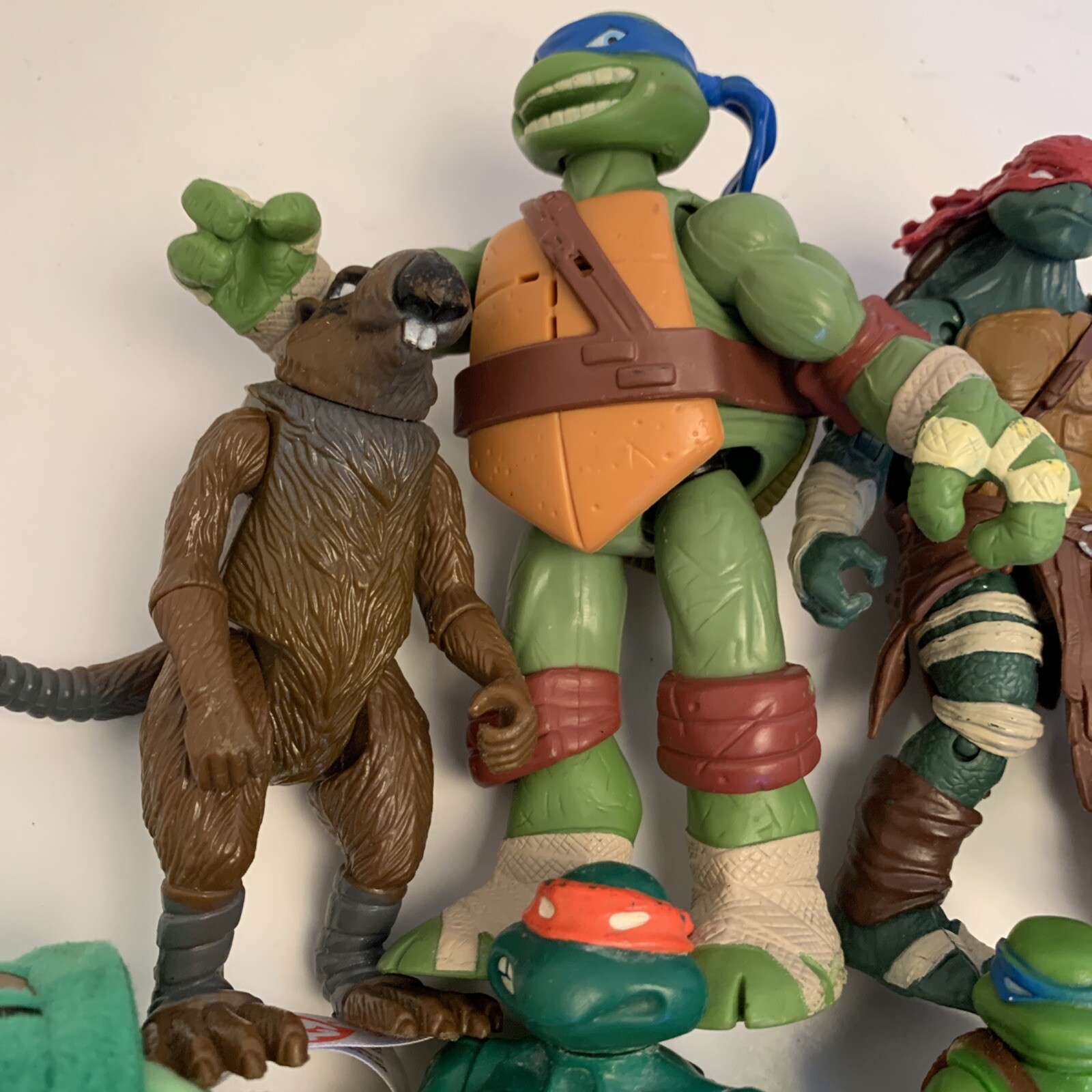 Lot Teenage Mutant Ninja Turtle Half Shell Heroes Action Figures TMNT ...