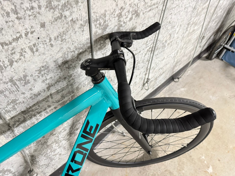 Throne TRKLRD Teal/Celeste 55cm Bike - Good condition, Fixed gear | eBay