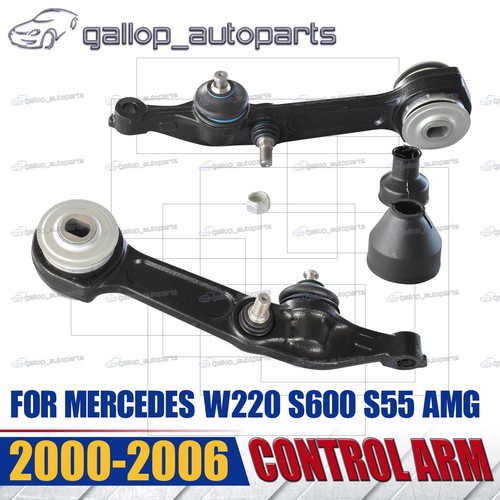 Front Track Control Arm Kit Fit for Mercedes W220 S350 S430 S500 S55 ...