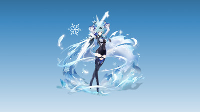 Anime girls eula genshin impact video games game playmat gaming mat | eBay