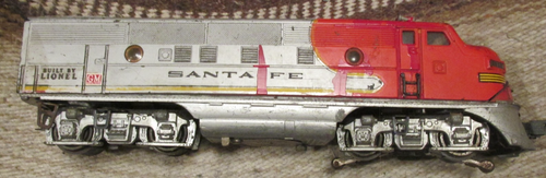vintage Lionel Santa Fe locomotive 2333-20 GM diesel type barn type | eBay