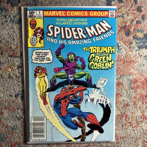 Spider-Man and His Amazing Friends 1981 Comic Book Vol. 1, Issue 1 ...