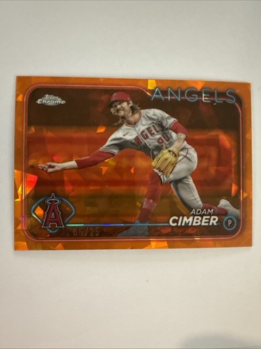 2024 Topps Chrome Update Sapphire Adam Cimber Orange /25 #USCS282 ...