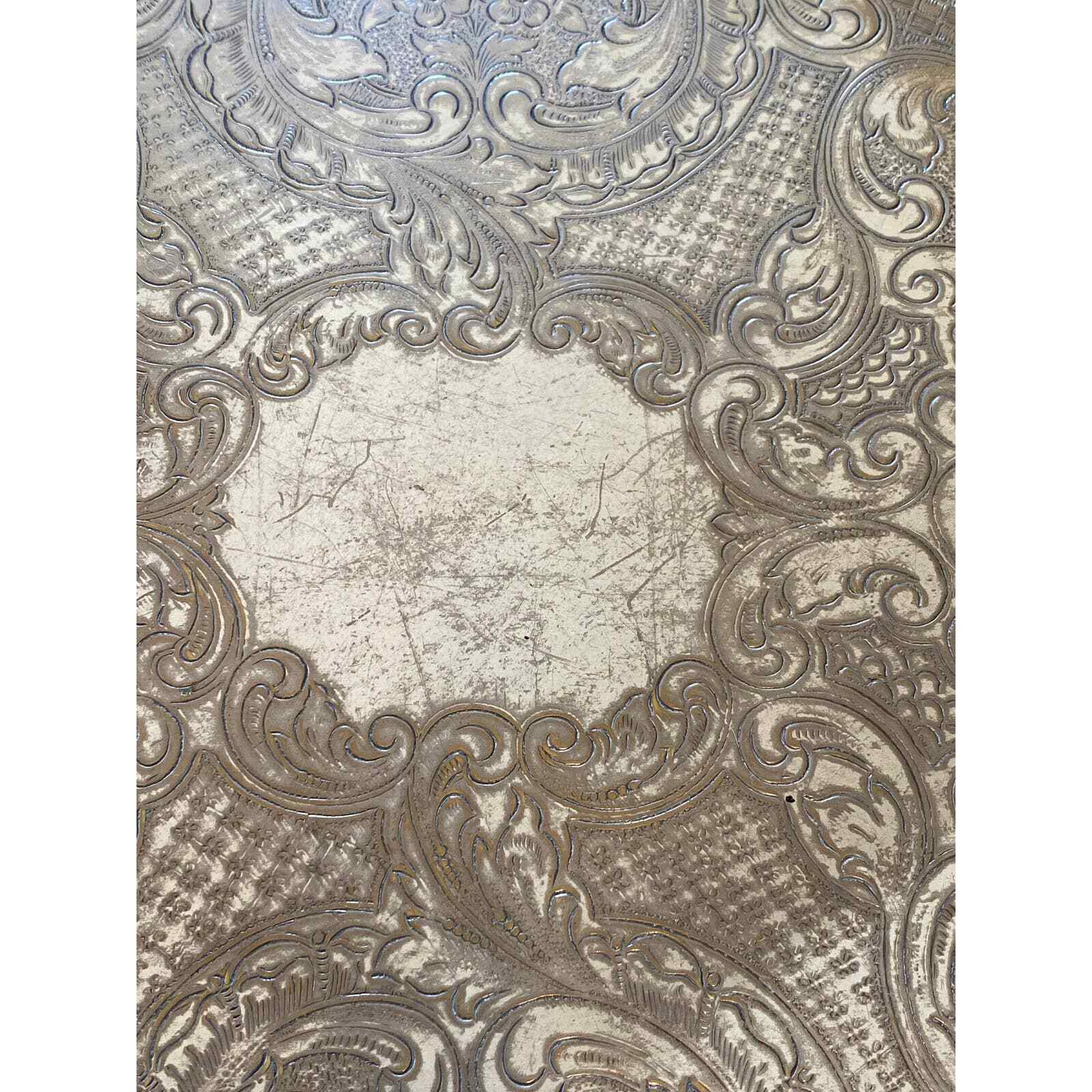 Vintage BSC Holloware Silverplate Tea Set w/ Footed Waiter’s Serving ...