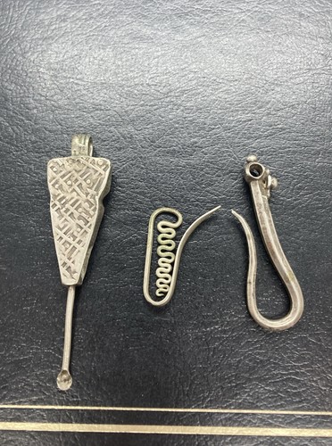 Silver ancient Viking jewelry Fragments, Tested Lower Grade Silver As ...