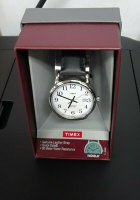 BRAND NEW. TIMEX MEN`S WATCH SILVER TONE INDIGLO T2H281 JT CLASSIC | eBay