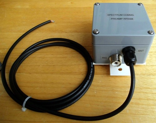 Preamp, Masthead, RF Switched for 2m type RP2SM, 16dB gain. Through ...