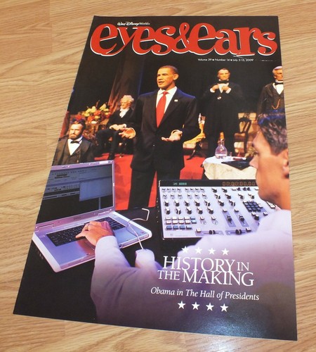 Disney Eyes & Ears Cast Exclusive Volume 39 #14 2009 Obama Hall of ...