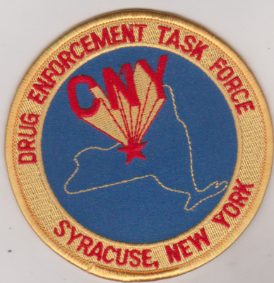 Syracuse NY Drug Enforcement Task Force patch | eBay