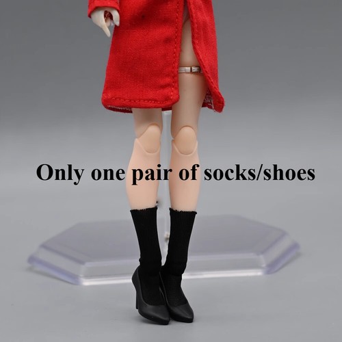 1/12 Socks Shoes Accessories For 6'' Snail Shell Action Figure BJD Doll ...