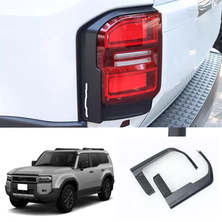 For Toyota Land Cruiser LC250 2024-2026 Rear Taillight Trim Cover Matte ...