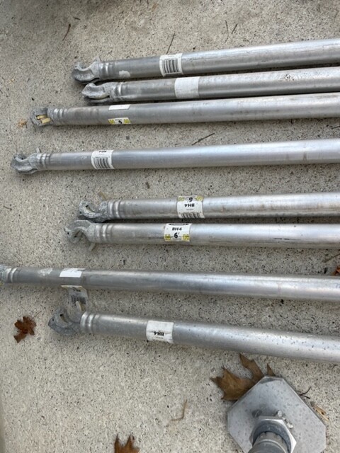 Werner Snap Up Aluminum scaffolding 6 ft OR-ADU FNG 42 FNU 49 SCAFFOLD ...