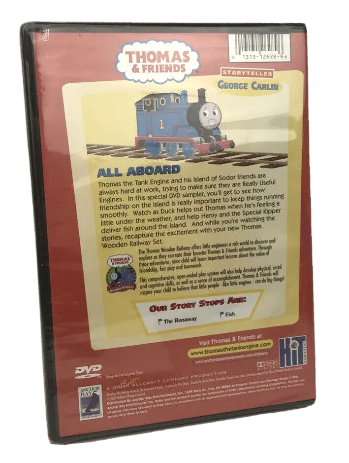 Vtg Thomas & Friends Fun with Thomas Sampler DVD Two Adventures 2003 ...