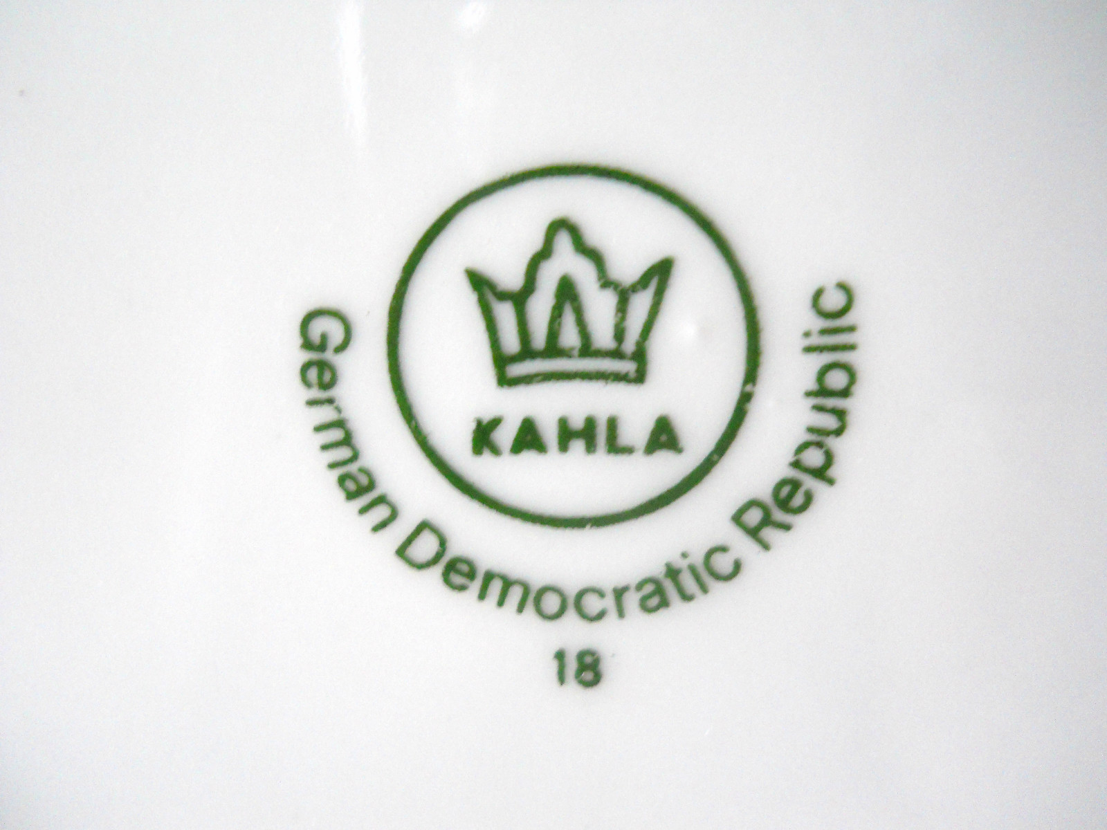 Kahla German Democratic Republic Salad or Side Plate(s) #KHL3 Gold Trim ...