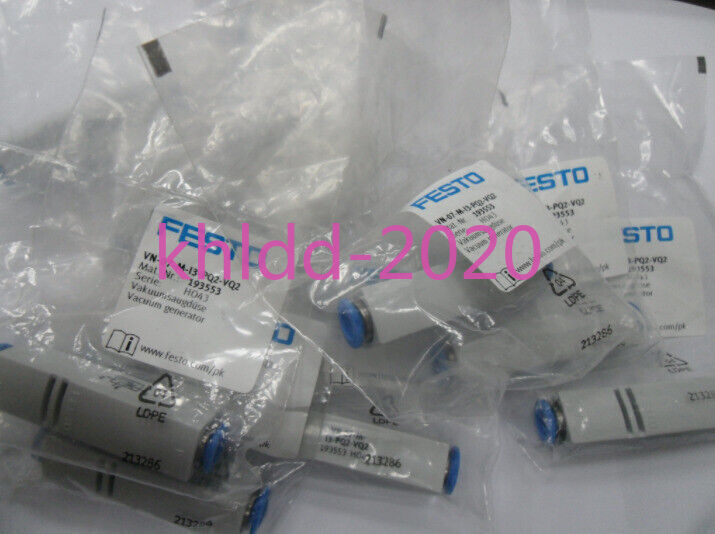 1PC New Festo VN-07-M-I3-PQ2-VQ2 193553 Vacuum Generator Free Shipping ...