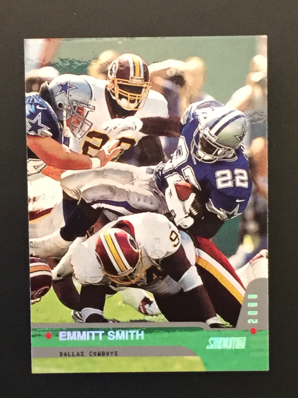 2000 TOPPS STADIUM CLUB EMMITT SMITH #90 DALLAS COWBOYS FOOTBALL CARD ...