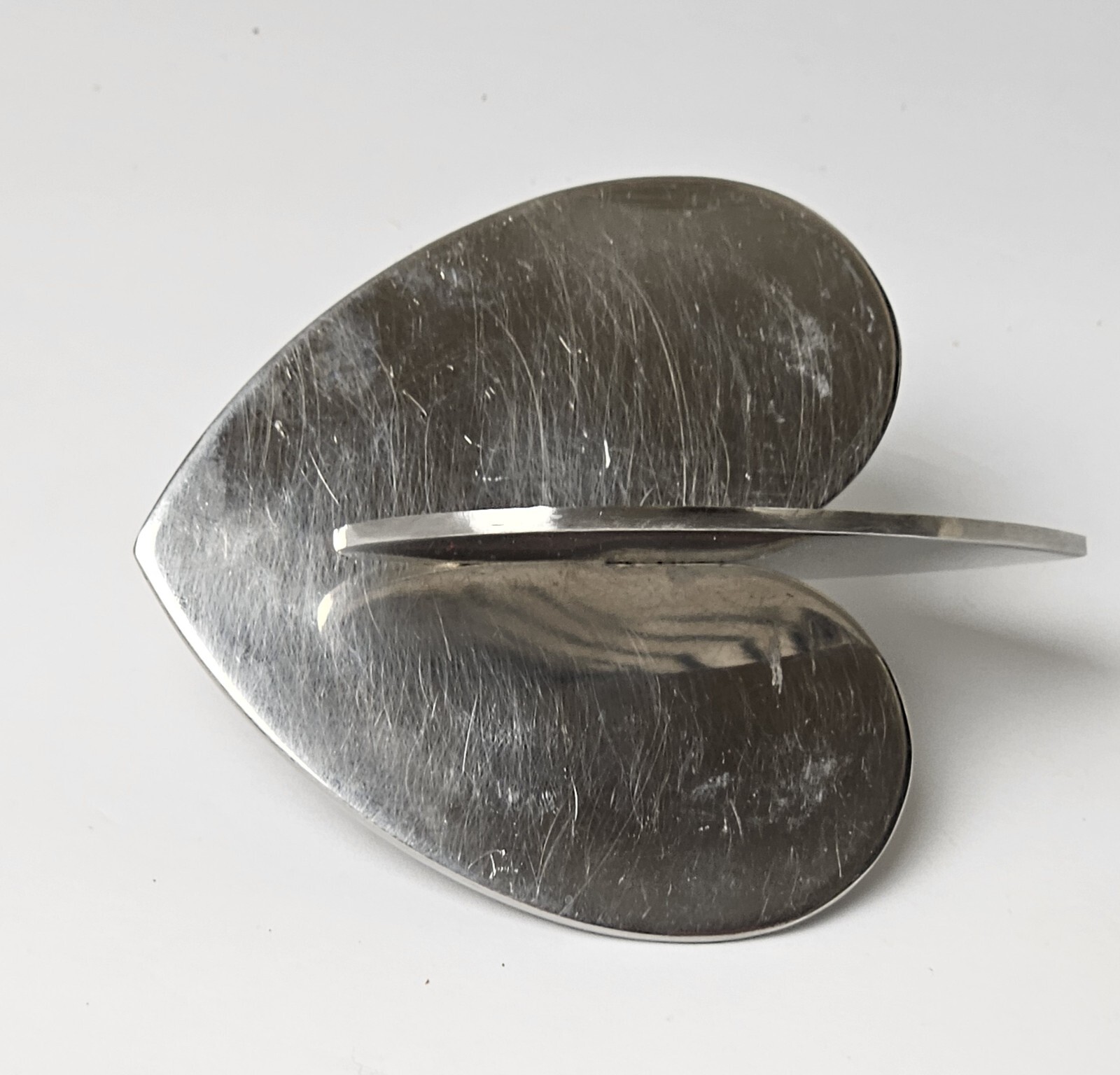 Stainless Steel Interlocking Hearts by Artist Michael Gitter Sculpture ...