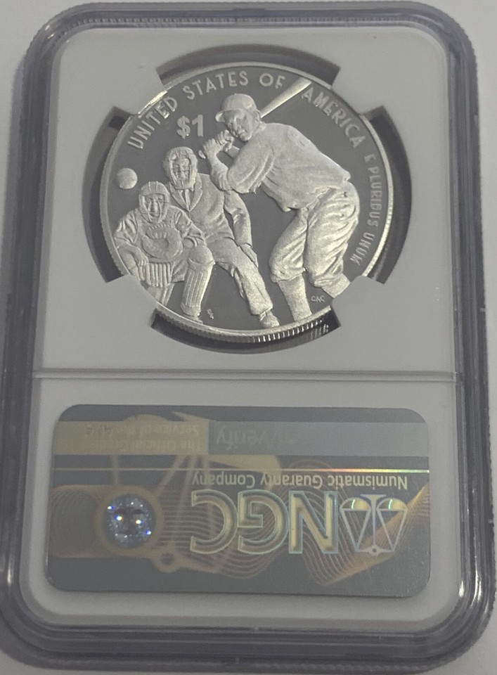 2022 P $1 NGC PF70 UC ER SILVER PROOF NEGRO LEAGUES BASEBALL PRIVY MARK ...