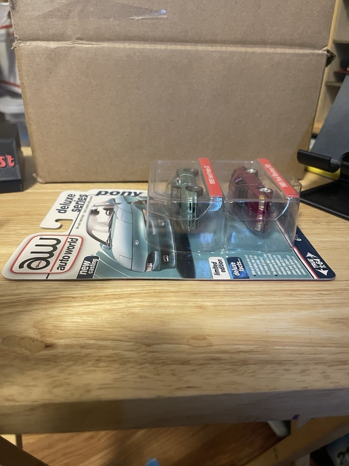 Auto World Pony Power 1995 Ford Probe & 1985 Mustang SVO Target ...