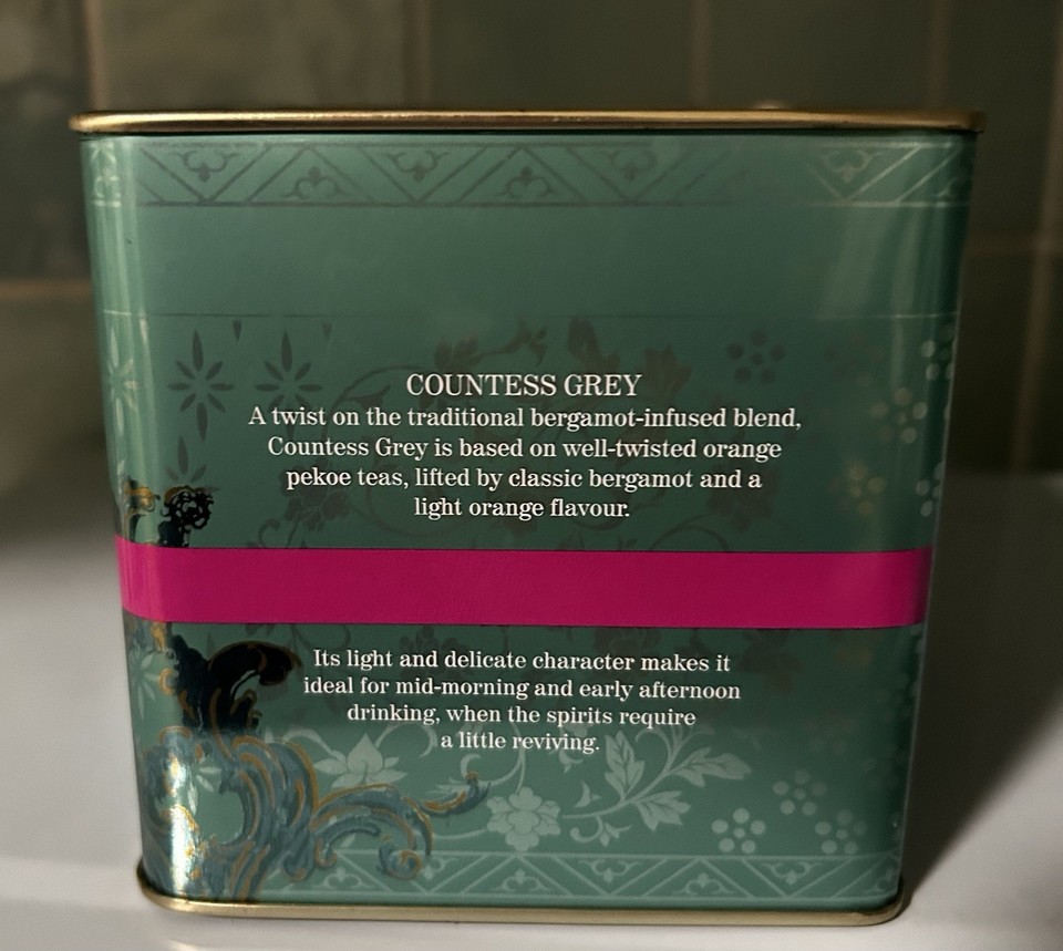 Fortnum and Mason Countess Grey Tea Caddy ( Empty) | eBay UK