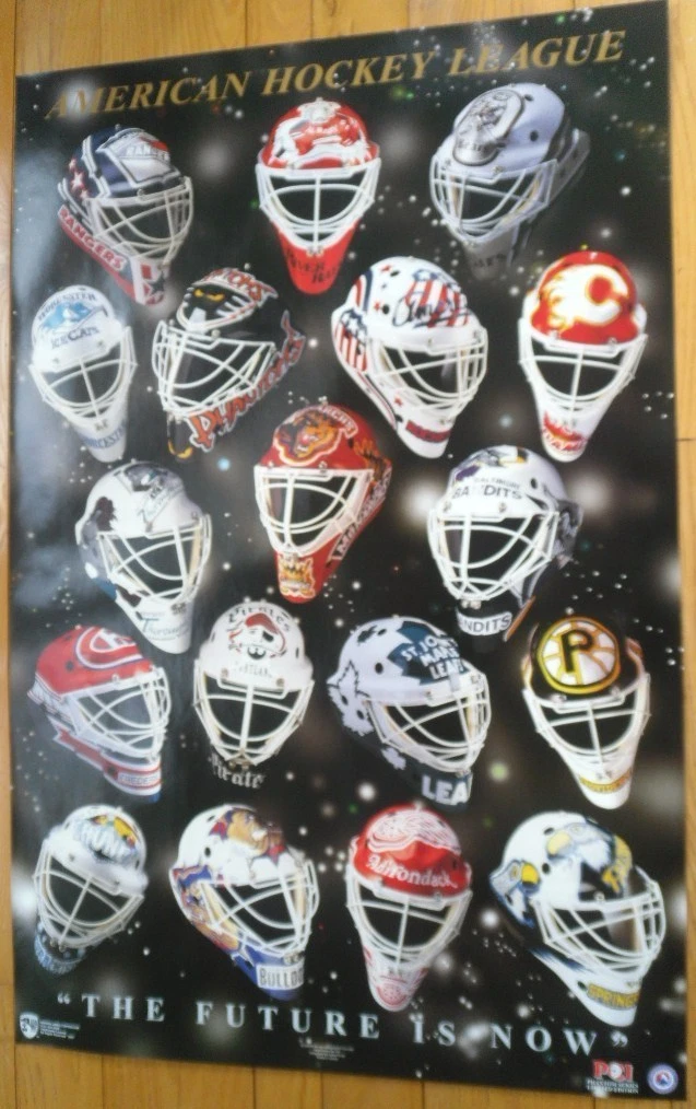 Nhl Goalie Masks Poster