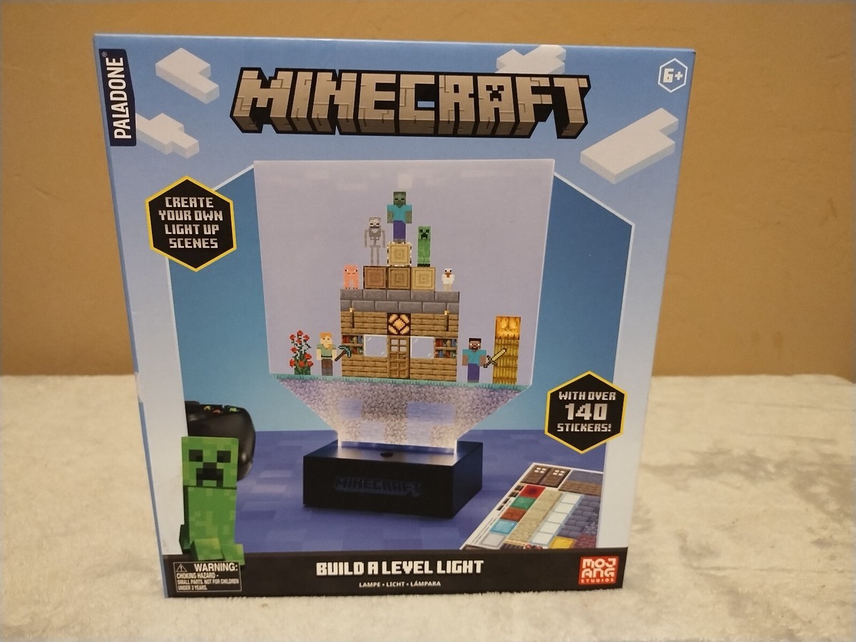 Minecraft Lamp Paladone Mario Build-A-Level Light – Pop Stop Minecraft ...