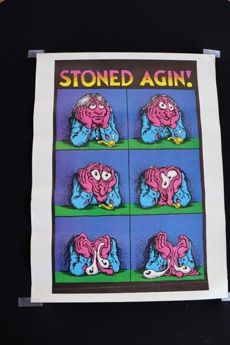 Authentic Collectible Stoned Again Poster 23" X 18" | eBay