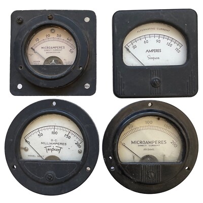 Panel Meters - Vintage Hickok