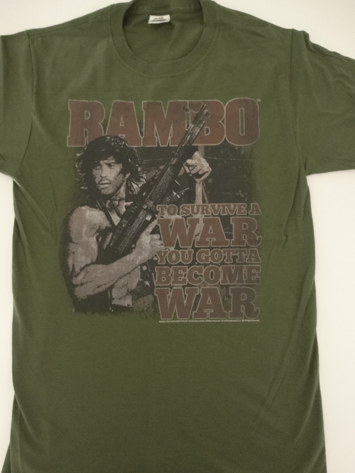 Rambo Movie Stallone John Rambo Officially Licensed T-Shirt | eBay