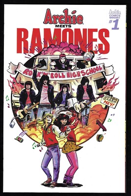 Archie Meets Ramones #1 (2016) Veronica Fish Variant Cover | eBay