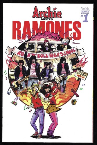 Archie Meets Ramones #1 (2016) Veronica Fish Variant Cover | eBay