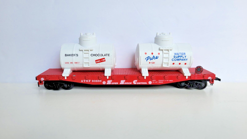 HO scale AHM flat car with tanks load | eBay