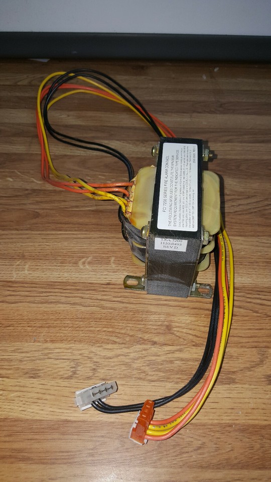 FCI 7200 series 1120-0495 XFMR TXA Transformer, 120/240 VAC FIRE ALARM ...