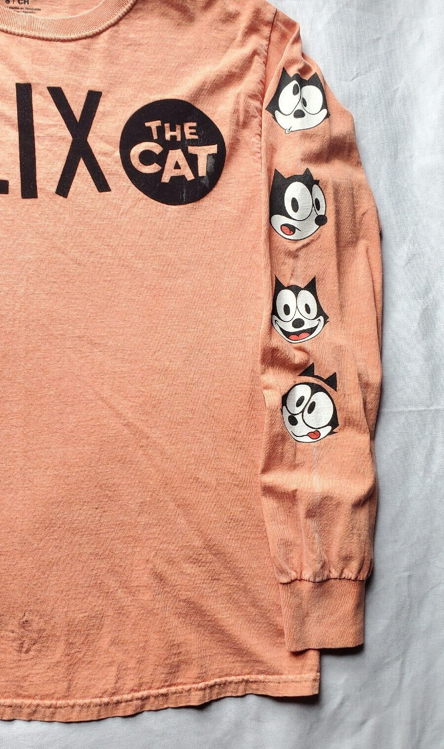 2019 Felix The Cat Orange DreamWorks Animation Long S… - Gem