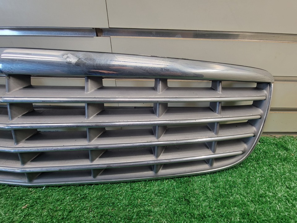 🔥00-05 Cadillac Deville Top Front Upper Grille Assembly Chrome Panel ...