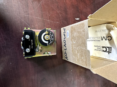 itc Industrial Timer Company CM-12, 120V, 60hz, Percentage Timer New in ...