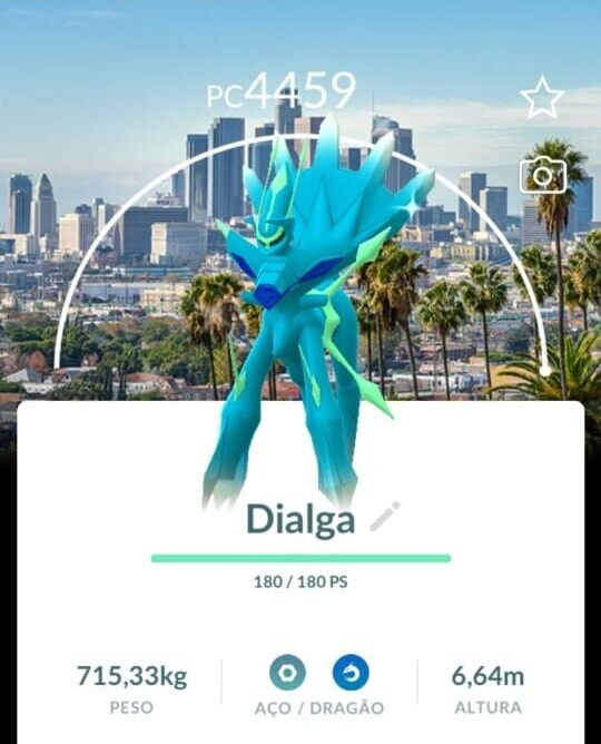 Pokemon Dialga Shiny