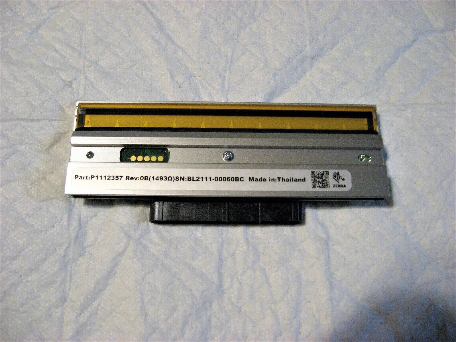 ZEBRA ORIGINAL P1112357 Printhead for 300DPI Printhead US SHIP for sale ...