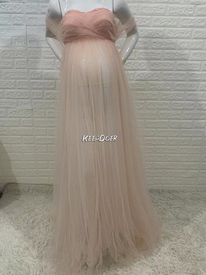 Pregnancy Women Dress Float Maternity Chiffon Gown For Photography ...