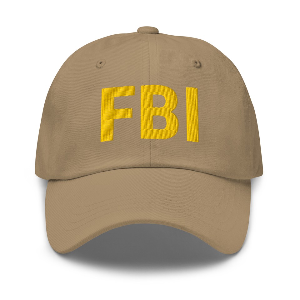 FBI Hat Embroidered FBI cap, FBI Law Enforcement hat, FBI baseball cap ...