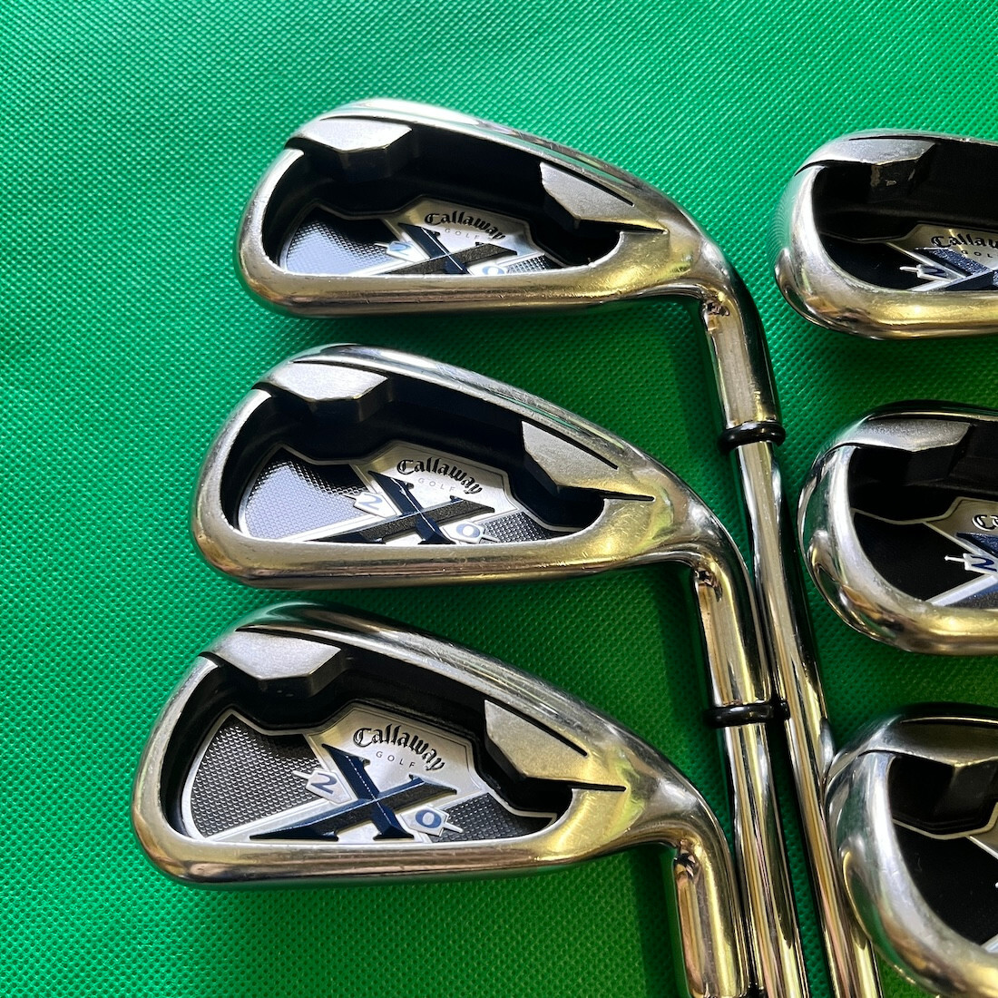 Callaway X-20 X20 Iron Set 6pcs 5-Pw Flex S Stiff N.S.PRO 950GH | eBay