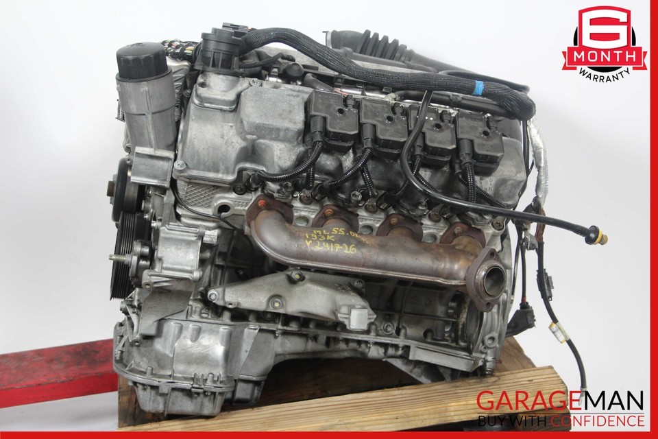 00-03 Mercedes W163 ML55 AMG M113 Complete Engine Motor Block Assembly ...