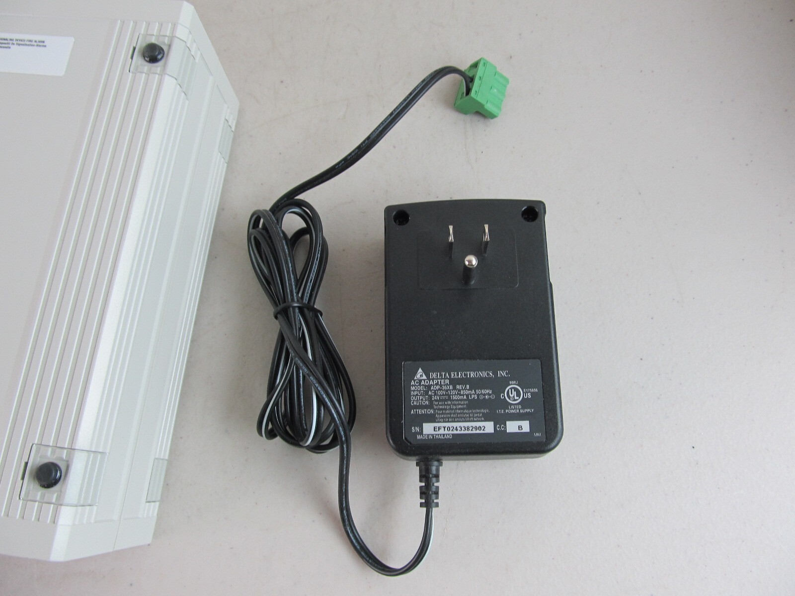 Honeywell Q7055C1025 Building Network Adapter-2DN w/ Power Adapter for ...